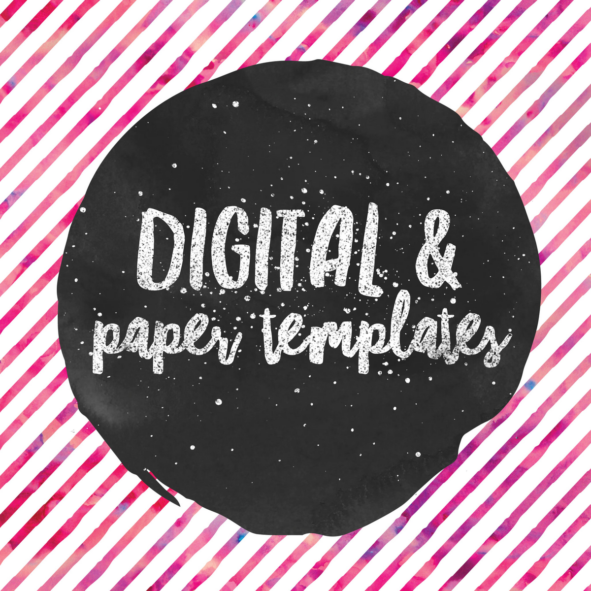 Digital Templates – Doodle Dots